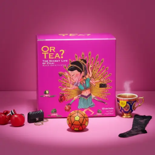 The Secret Life of Chai | 10-Sachet Box | Or Tea B2C